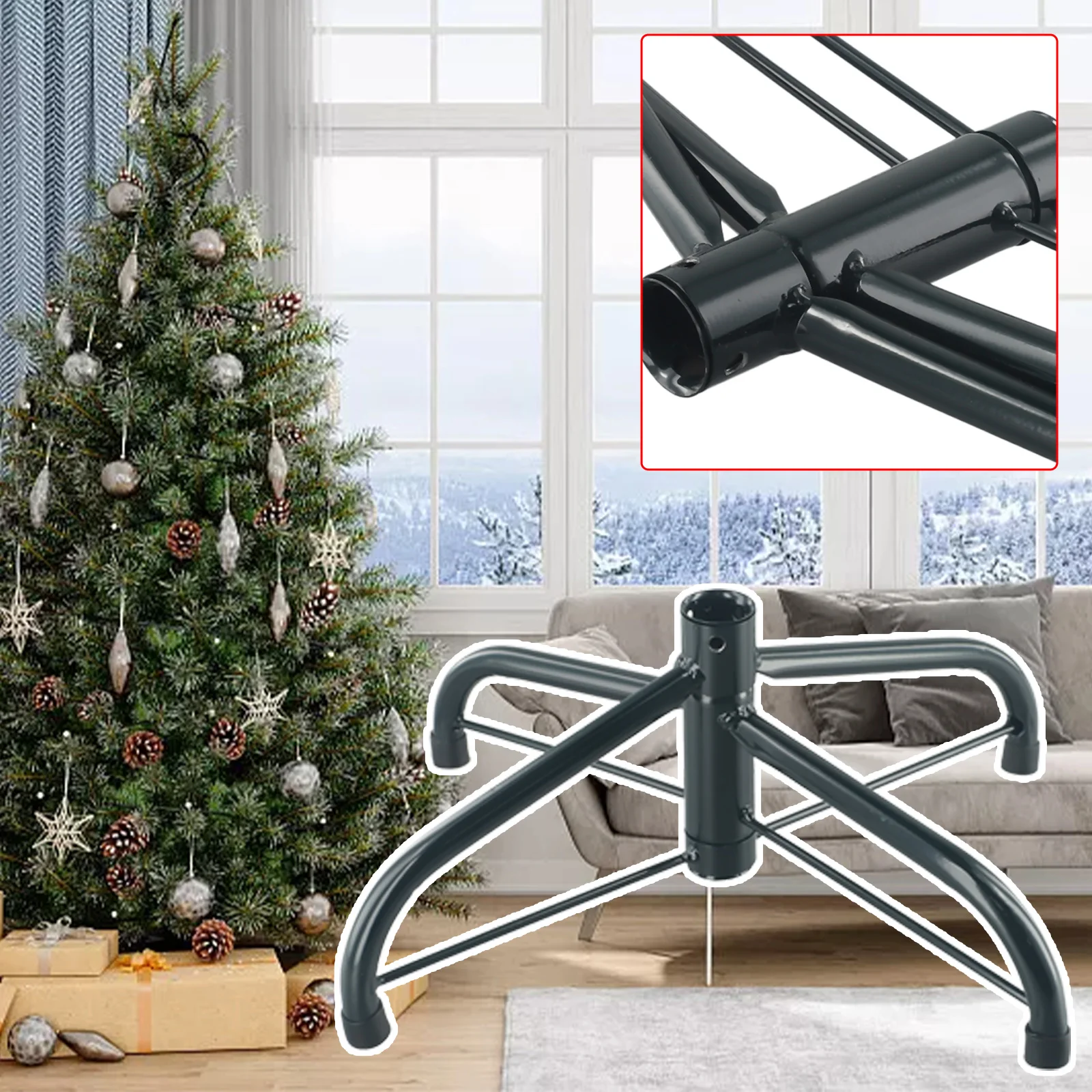 High-Quality-New-Practical-Xmas-Tree-Bracket-Shelf-Tree-Stands-30-35-40 ...