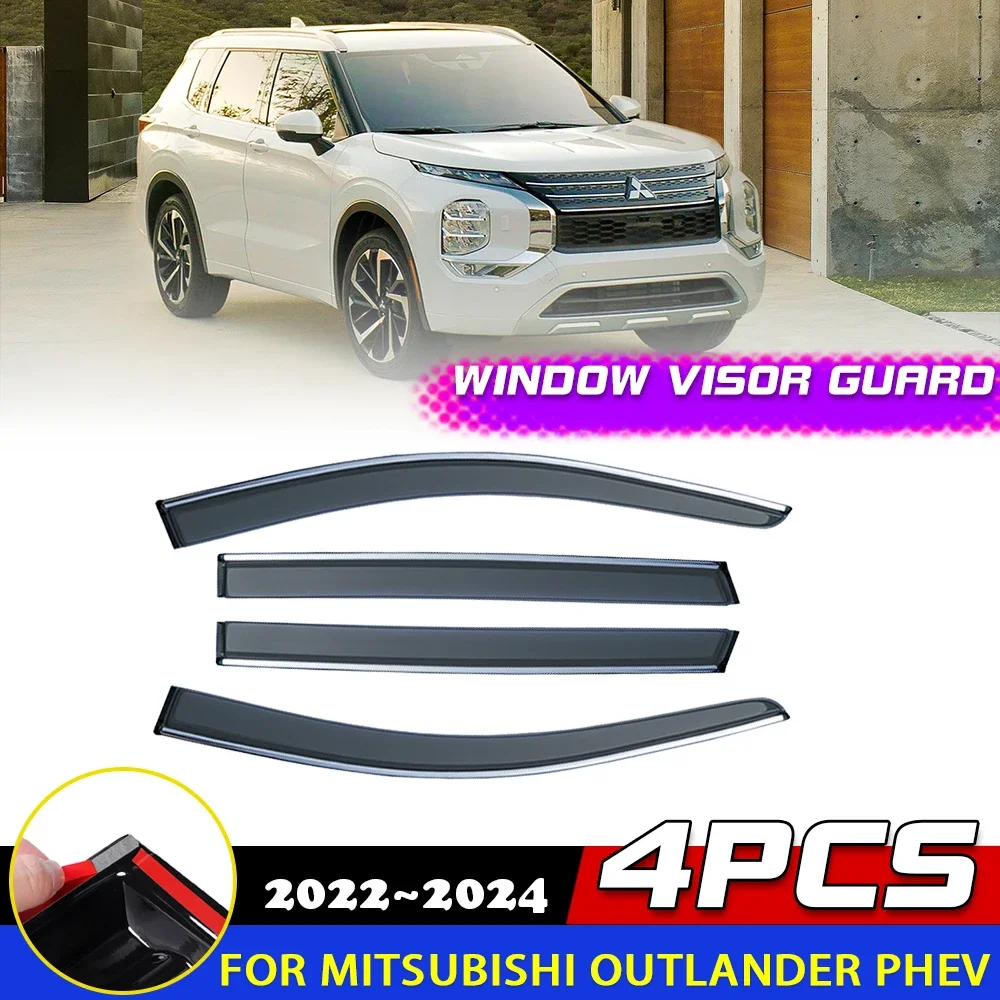 Windows-Visor-for-Mitsubishi-Outlander-PHEV-GM-GN-ZM-2022-2023-2024 ...