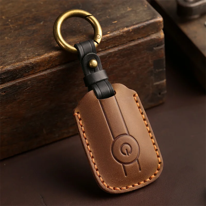 Handmade-Leather-Motor-Key-Fob-Case-for-YAMAHA-Aerox-155-QBIX-JAUNS ...