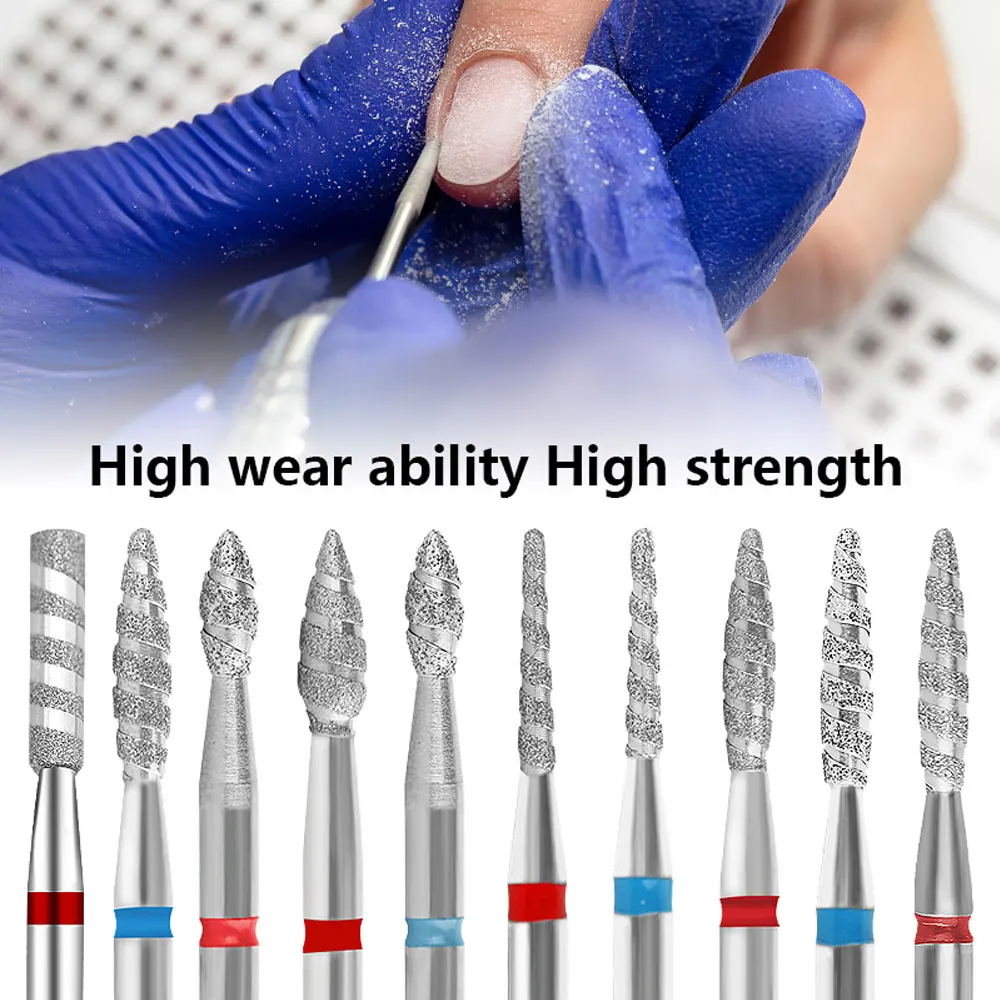 Vnjaoi-Nail-Drill-Bits-Spiral-Milling-Cutter-Clean-for-Manicure-Rotary-Bits-Cuticle-Clean ...