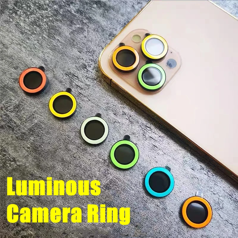 For-iPhone-11ProMax-13Min-13Pro-Camera-Lens-Protectors-Luminous-Camera ...