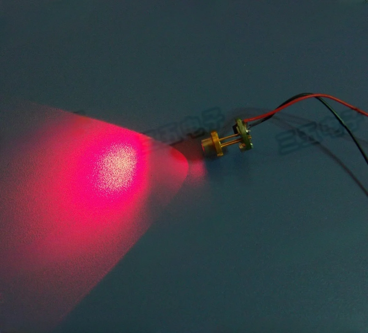 10pcs 650nm 5mW red laser diode LED light module and laser module ...