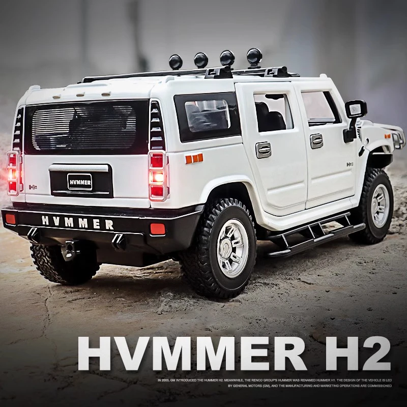 1-24-Hummer-H2-Off-road-Vehicle-SUV-Alloy-Model-Car-Diecast-Scale ...