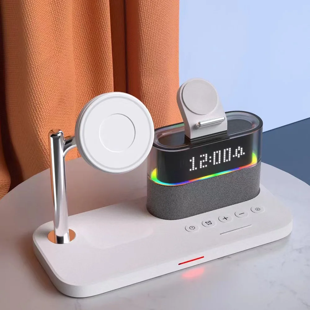5-in-1-Multifunction-Magnetic-Wireless-Charger-Stand-With-CLOCK-Night ...