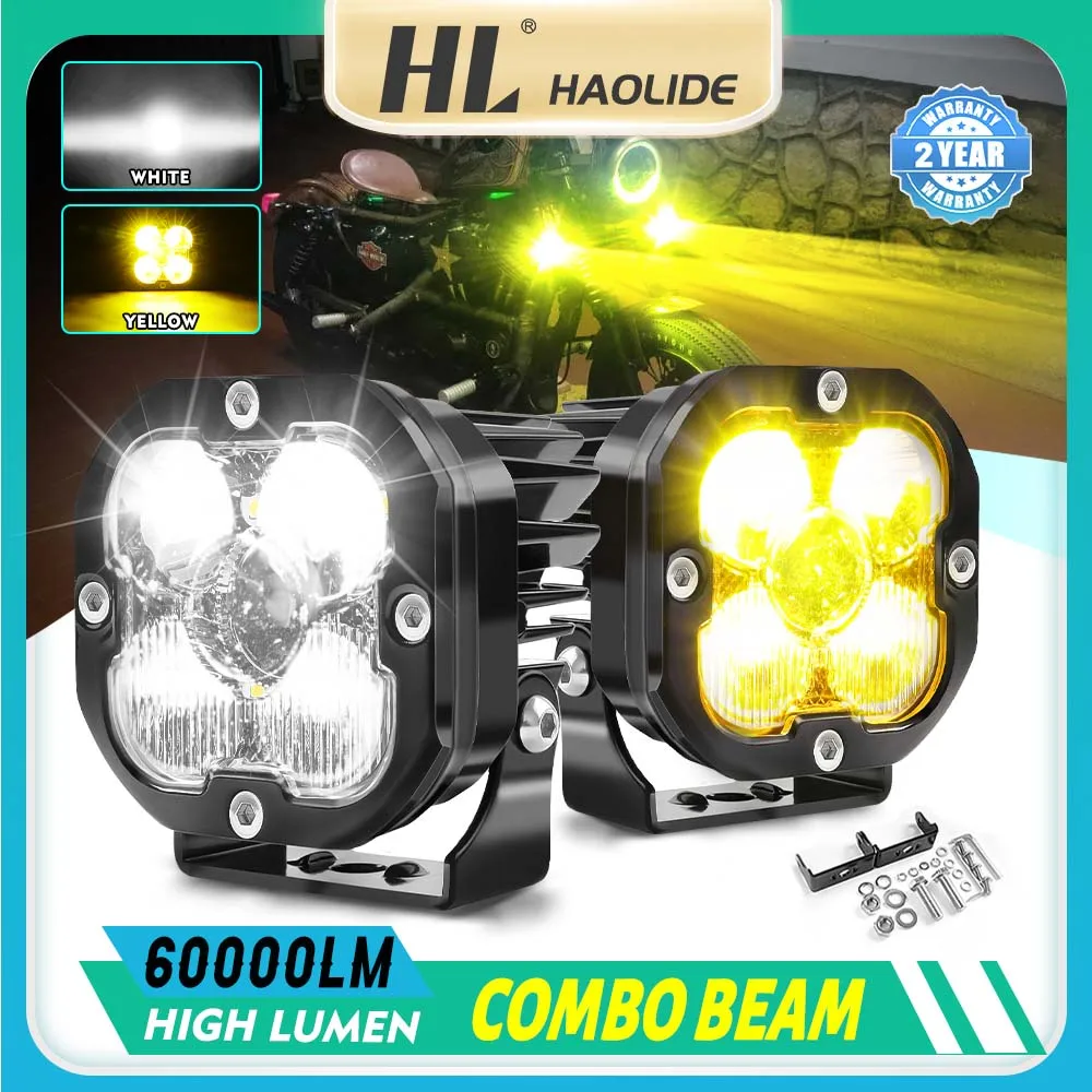 HAOLIDE-2PCS-3inch-LED-Sportlight-LED-Work-Light-Spot-Flood-Combo-Beams ...