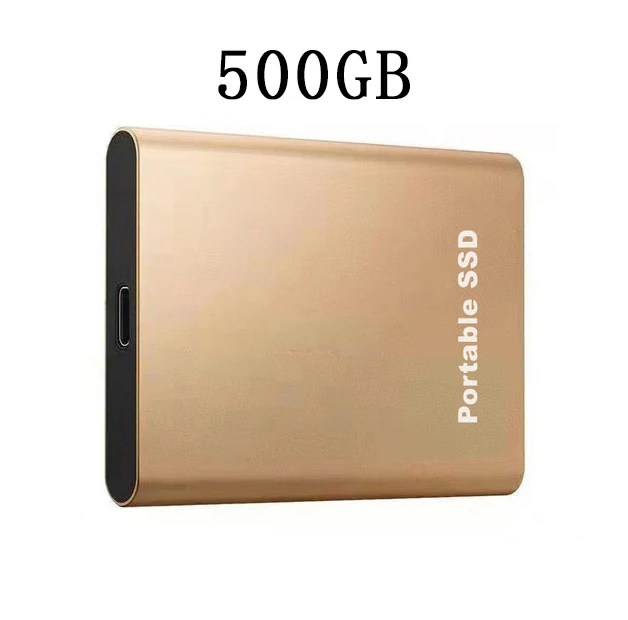 Ssd móvel original de alta velocidade portátil 500gb 1tb 2tb ssd 4tb 6tb 8tb do armazenamento ...