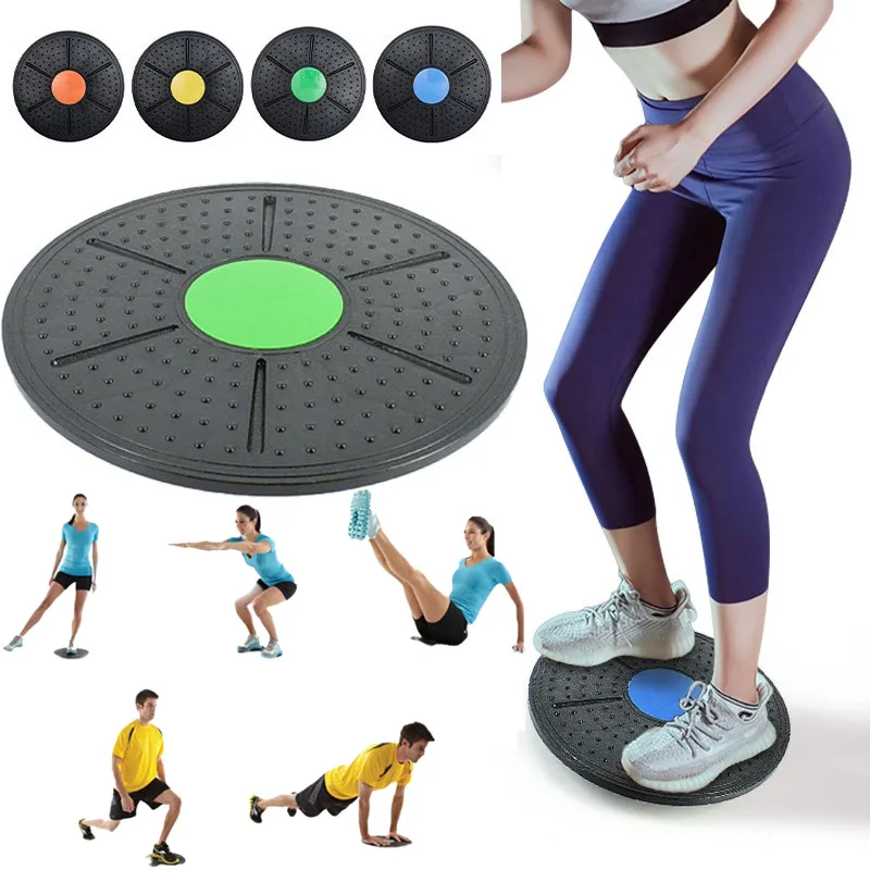 Balance-Board-Toy-360-Degree-Rotation-Disc-Round-Waist-Twisting ...