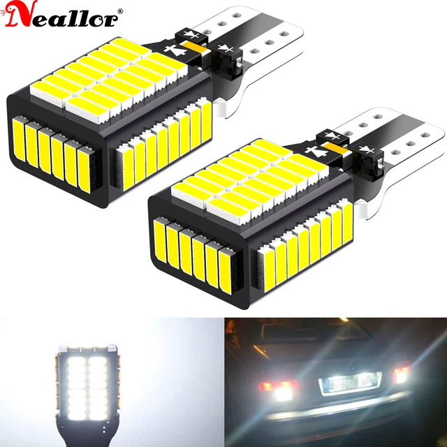 2pcs LED Backup Light Blub Reverse Lamp W16W T15 921 Canbus For Ford ...