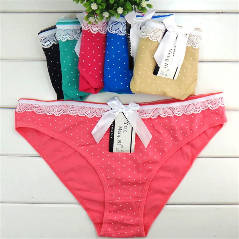 Hot Sell 1pcs/lot Cotton Lady Underwear Manufacturer Direct Sales ...