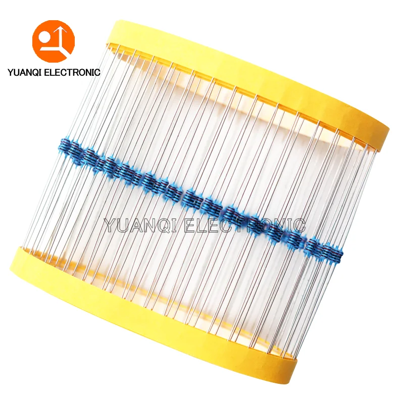 100pcs 1/8W 1% Metal Film Resistor 0.125W 1R 4.7M 10R 22R 47R 100R 220R ...