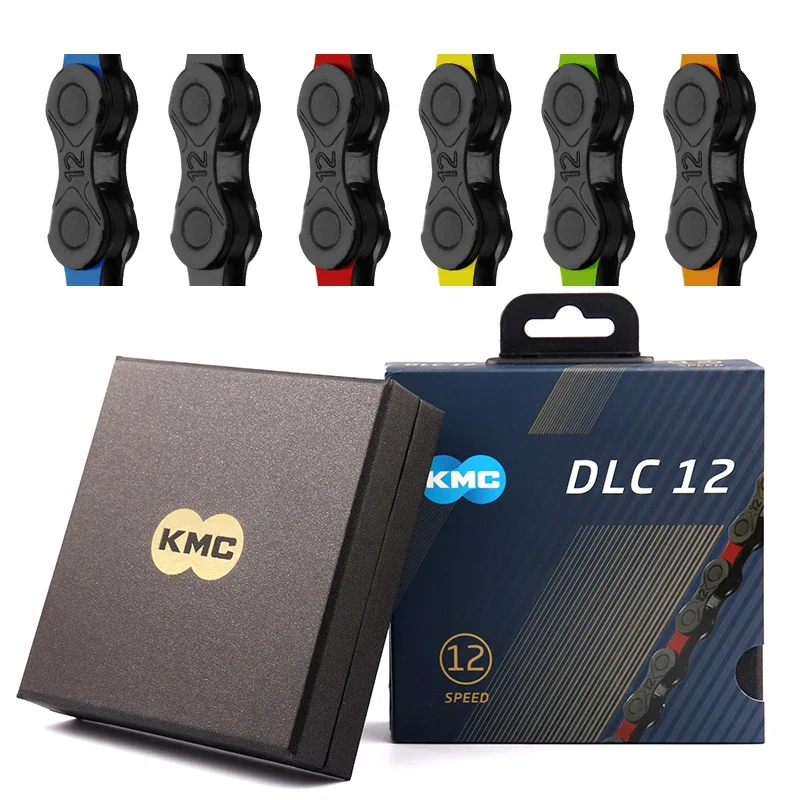 KMC-DLC-12-Bicycle-Chain-Original-12-Speed-Bike-Chain-Diamond-126L ...