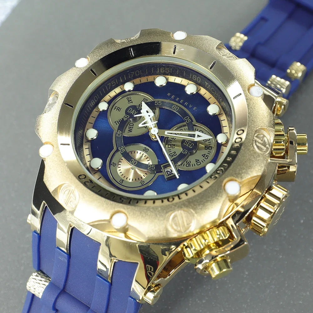 Business-Three-Fake-Dial-Undefeated-Watches-Mens-Rubber-Strap-Colorful ...