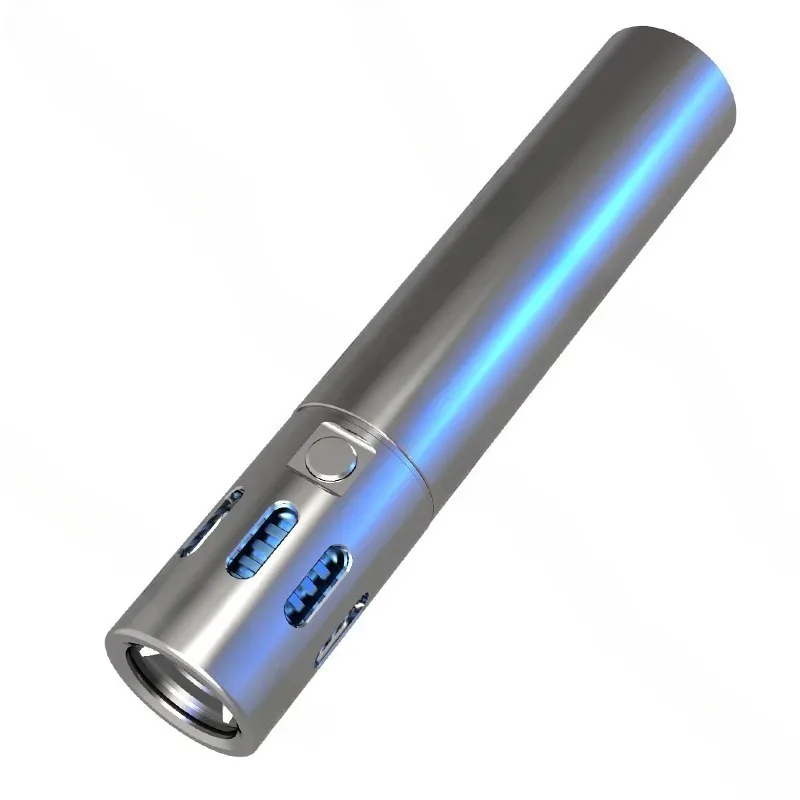 Stainless steel flashlight strong light 100,000 lumens outdoor long ...
