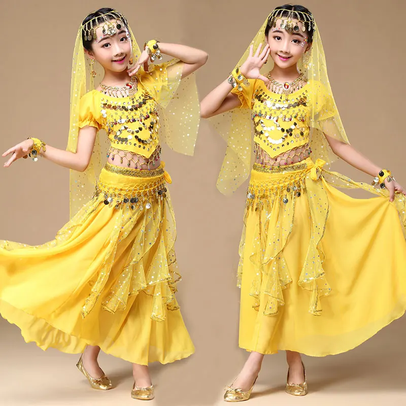 Kids-Belly-Dance-Costumes-Set-Oriental-Dance-Costumes-Bellydance-Set ...