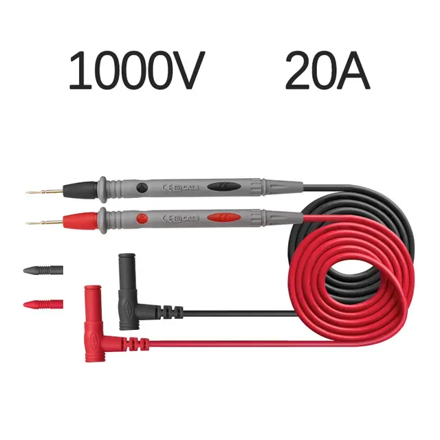 Multifunctional Measuring Meter Probe Wire 10A 20A Extended Universal ...