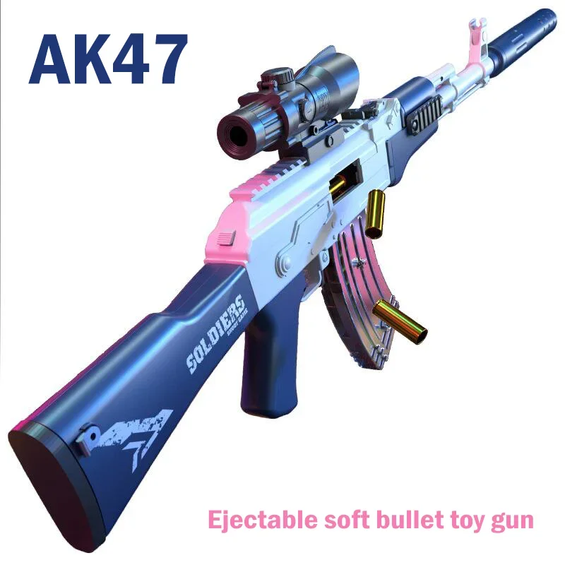 Shell-werfen-ak47-Soft-Bullet-Gun-Kinder-k-nnen-Spielzeug-pistole ...