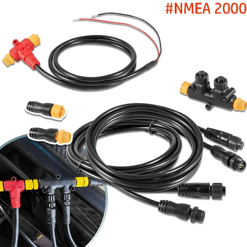 NMEA-2000-Backbone-Cables-Drop-Cables-Dual-Tees-Kits-Terminators-Marine ...