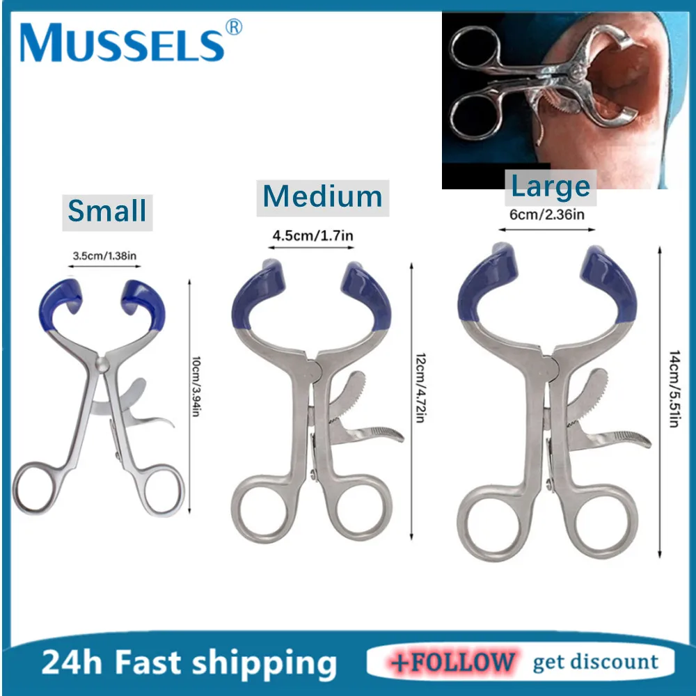 Stainless-Steel-Oral-Cheek-Lip-Retractor-Dental-Mouth-Opener-Gag-Plier ...