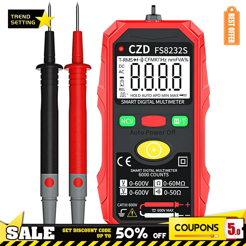 Multimeter Ohm Setting