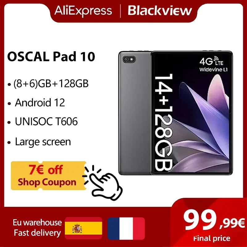 Blackview-Oscal-Pad-10-tableta-con-pantalla-de-10-1-pulgadas-8GB-128GB ...