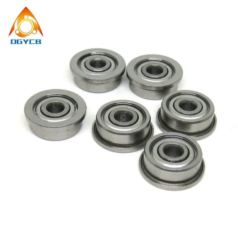 5pcs F625ZZ Flange Bearing 5x16x5 mm Deep Groove Ball Bearing F625Z ...