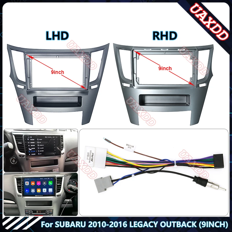 For-SUBARU-2010-2016-LEGACY-OUTBACK-9INCH-Car-Radio-Android-Stereo ...