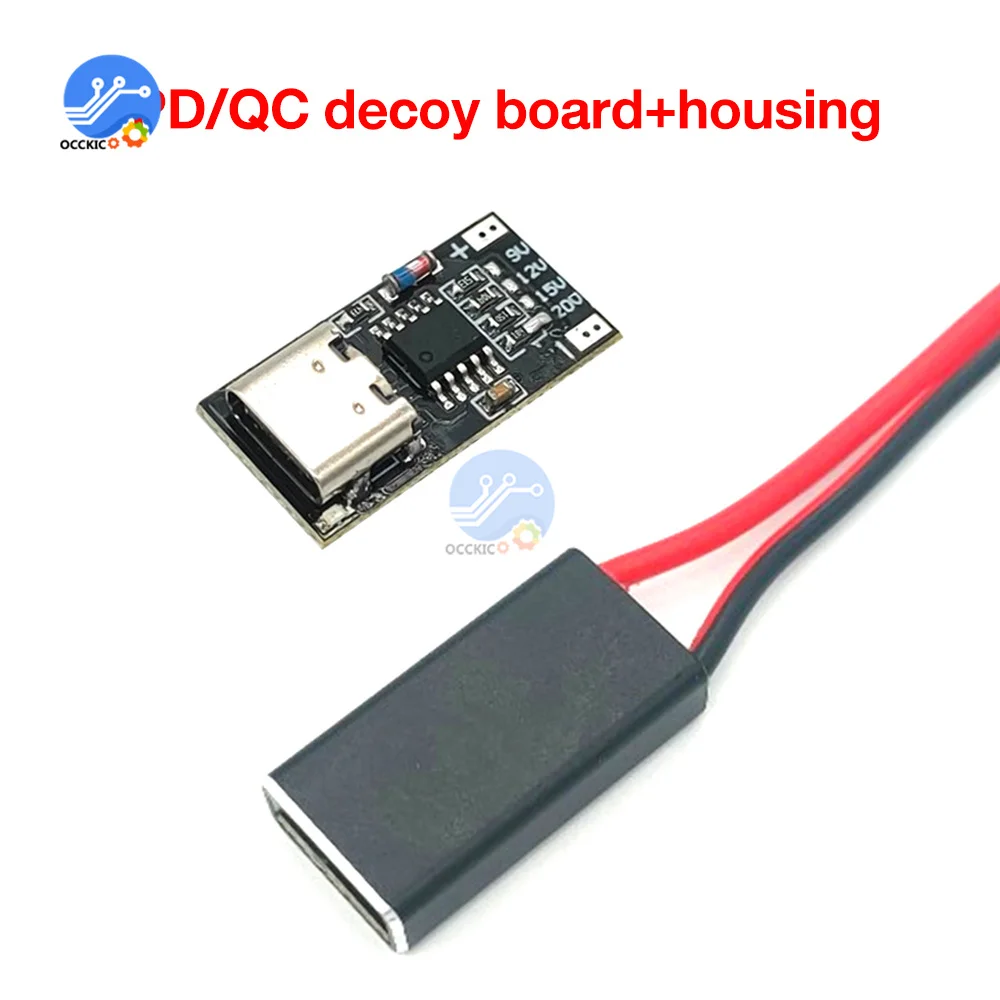 USB-C-PD-Trigger-Board-Module-PD-QC-Decoy-Board-Fast-Charge-USB-Type-c ...