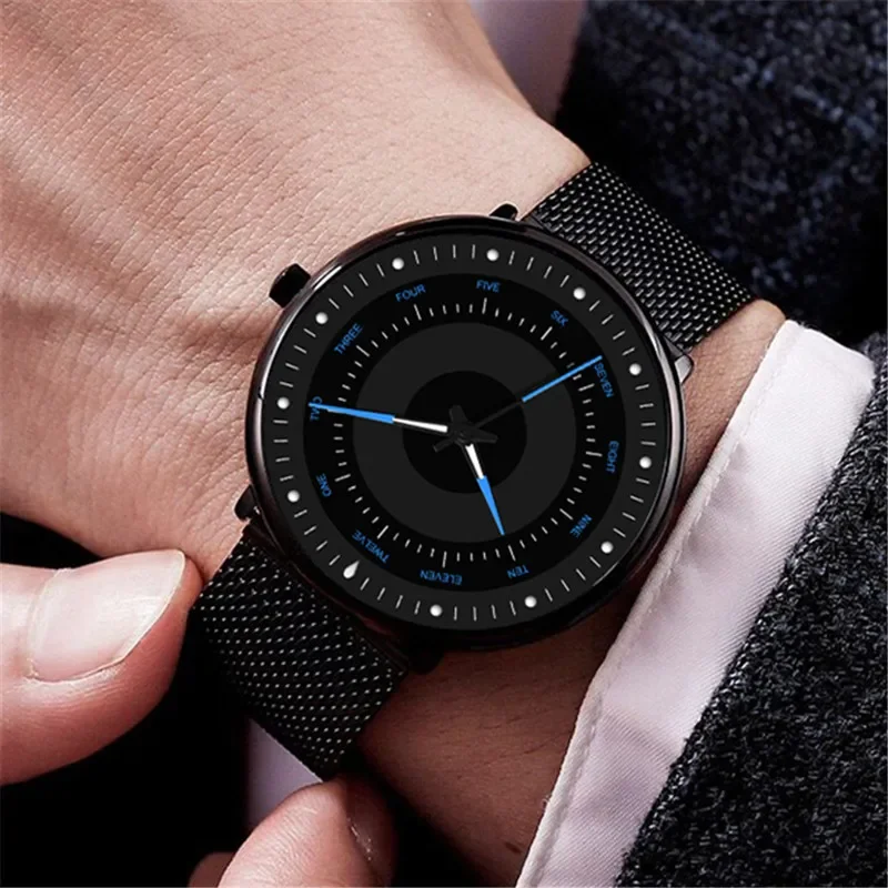 Minimalist-Fashion-Mens-Watch-Ultra-Thin-Business-Luminous-Classic ...