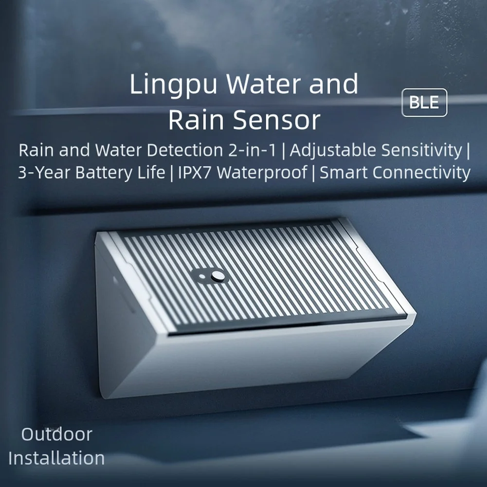 High Sensitivity Water Leak And Rain Sensor IPX7 Waterproof For Smart ...