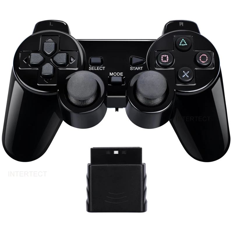 Mando inalámbrico para Sony PS2, mando para Playstation 2, Joystick de ...