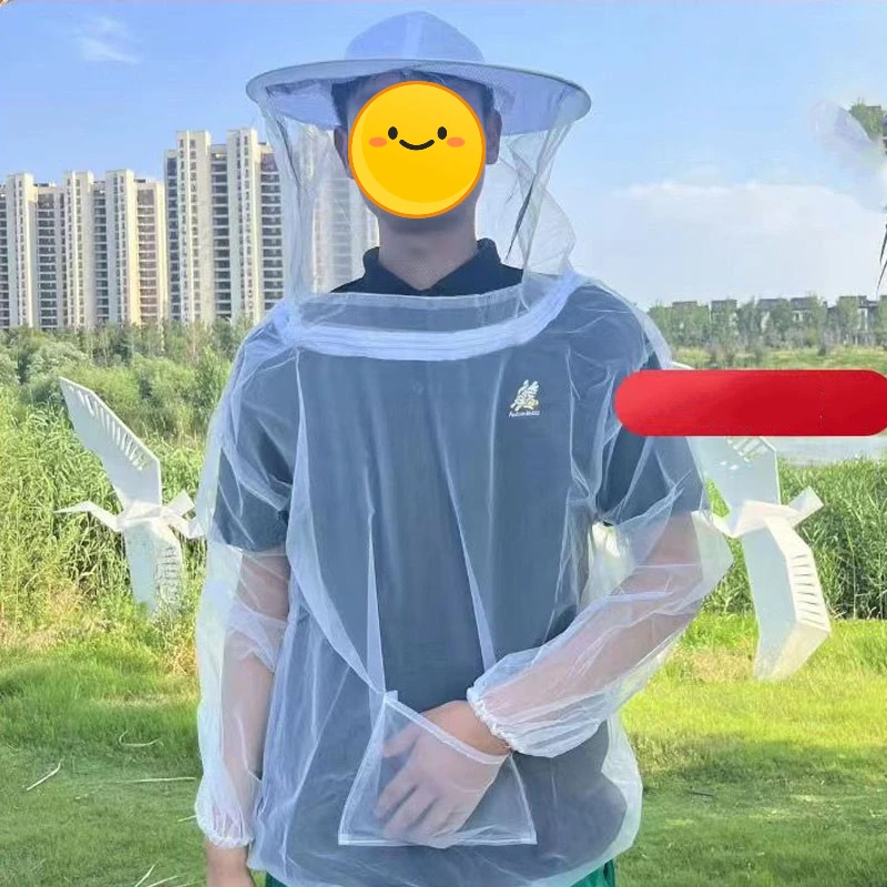 Outdoor-Anti-mosquito-Beekeeping-Suit-Protective-Clothing-Full ...
