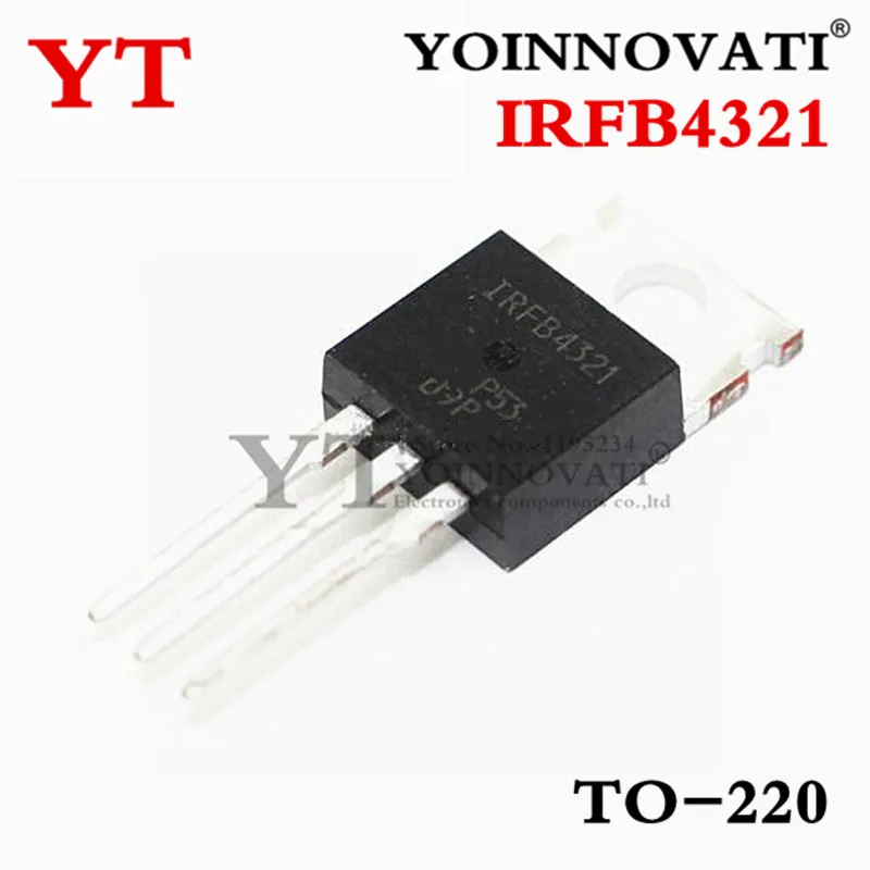 50 개/몫 IRFB4321 IRFB4321PBF 150V/83A TO 220 IC 최고의 품질|반도체 집적회로 ...