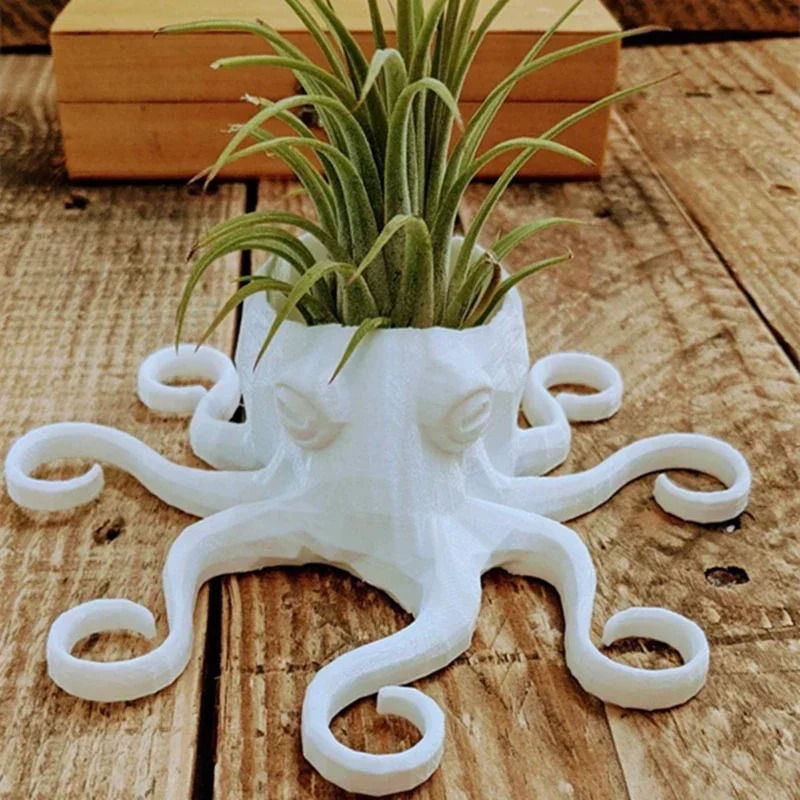 Decorative-Octopus-Succulent-Planters-Small-Plant-Holder-Air-Plant ...