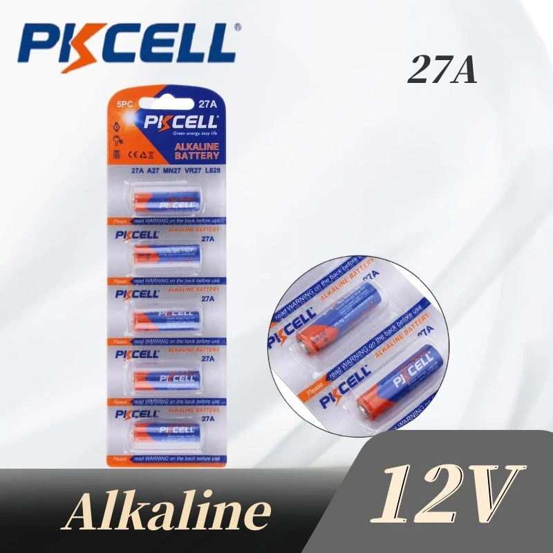 27a 12v Alkaline Battery | A27 12v Battery | Pkcell | Primary Dry ...