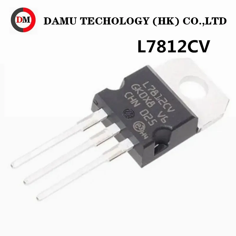5-20-piezas-L7812CV-L7812-TO220-7812-LM7812-MC7812-TO-220-Chipset-IC ...