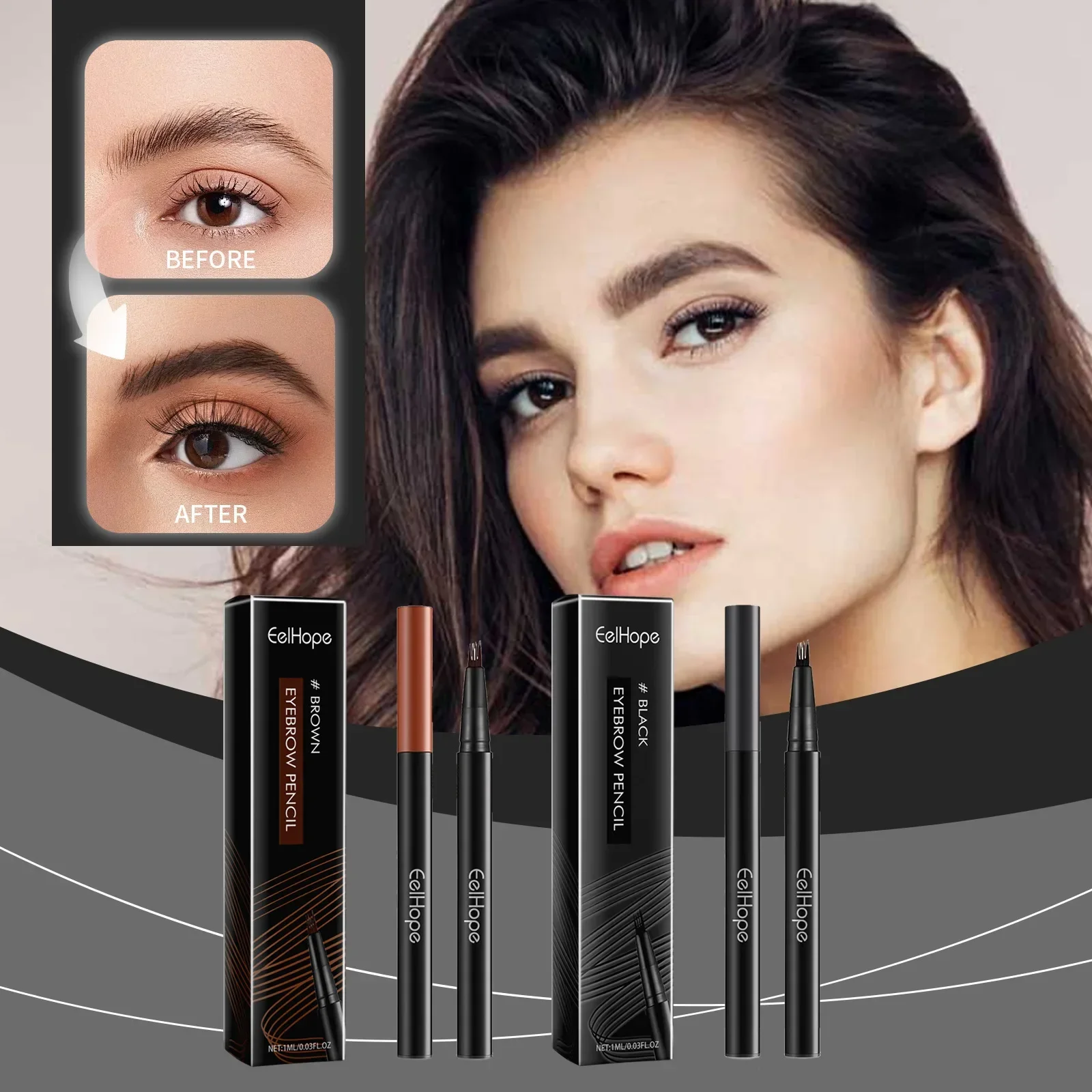Long Lasting Brow Pen Emunah