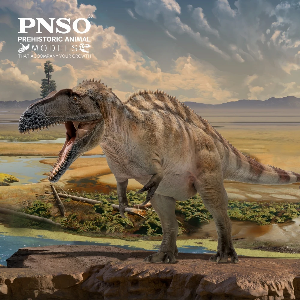PNSO Prehistoric Dinosaur Models:61Fergus the Acrocanthosaurus ...