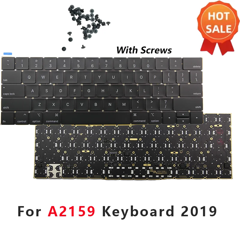 New-Original-2019-A2159-Keyboard-Keys-Keycap-for-Macbook-Pro-Retina-EMC ...