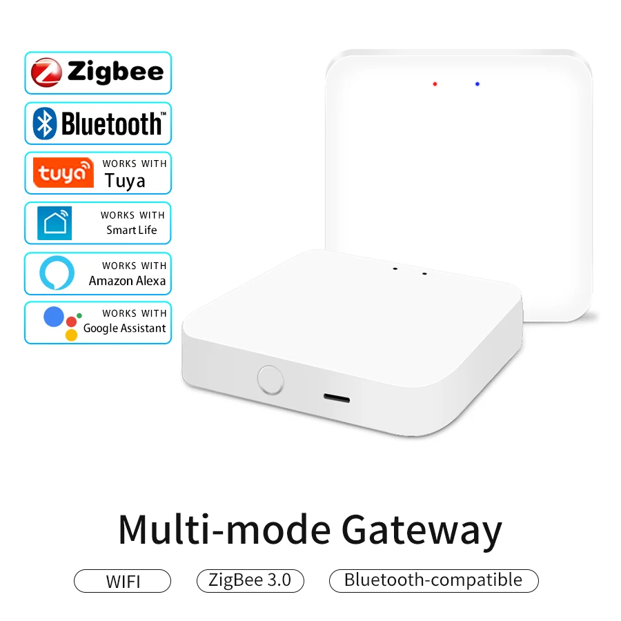 Tuya-Smart-Gateway-Hub-Multi-mode-Smart-Home-Bridge-WiFi-Bluetooth-ZigBee-APP-Wireless-Remote ...