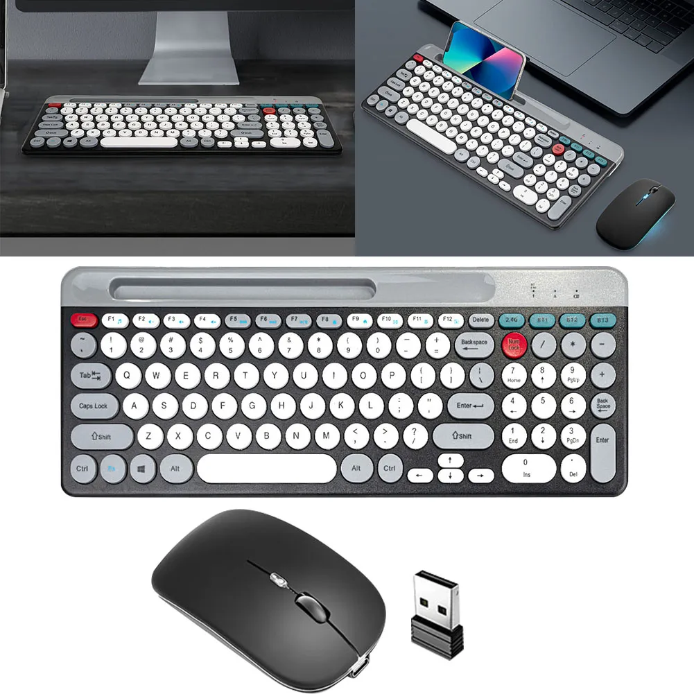 2-4Ghz-Bluetooth-compaitble-Dual-Mode-Keyboard-and-Mouse-Combo ...