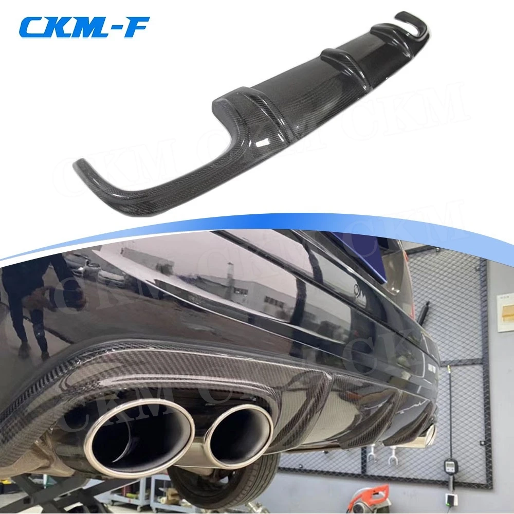 Carbon Fiber for Benz W211 E55 AMG Sedan 2002-2006 Car Rear Lip ...