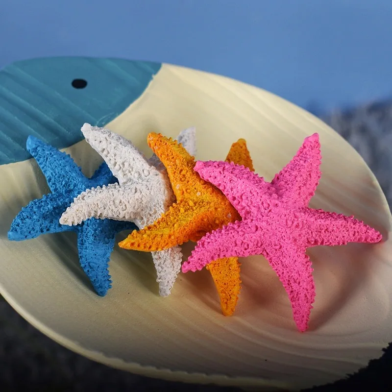 Beautify Your Aquarium with Realistic & Safe Resin Starfish Ornaments ...