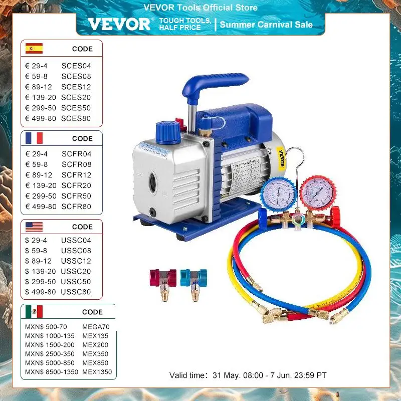 VEVOR-1-8-4-8CFM-Refrigerant-Vacuum-Pump-Kits-HVAC-Refrigeration-1-3-1 ...