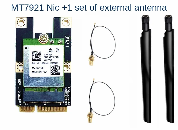 MT7921-MINI-PCI-E-WiFi6-5GAX-Wireless-NIC-M-2-Built-in-Laptop-Desktop ...