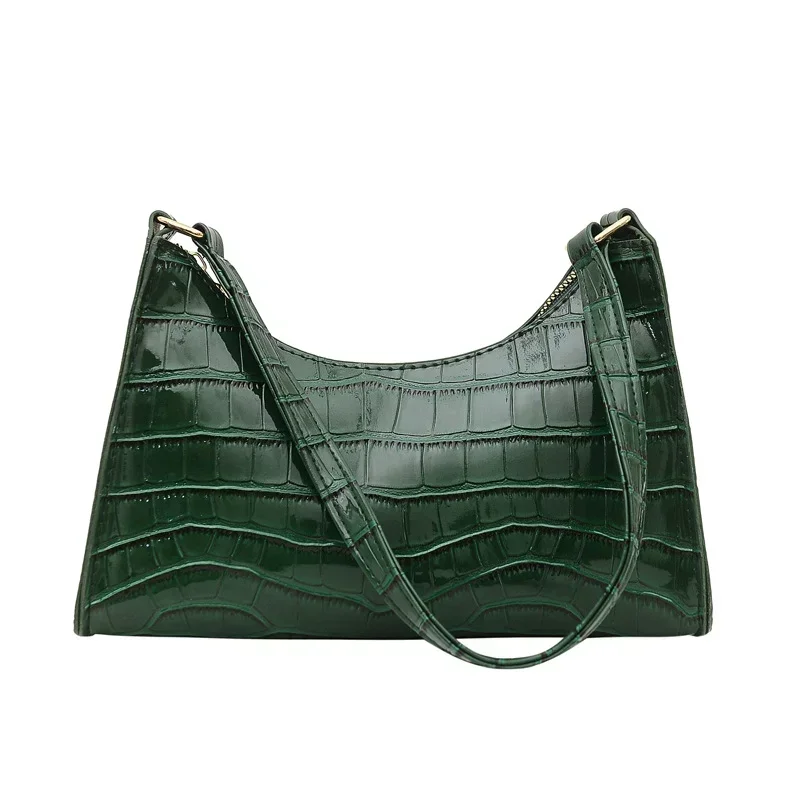 Armpit Bag Women Retro Handbag PU Leather Underarm Shoulder Bag ...