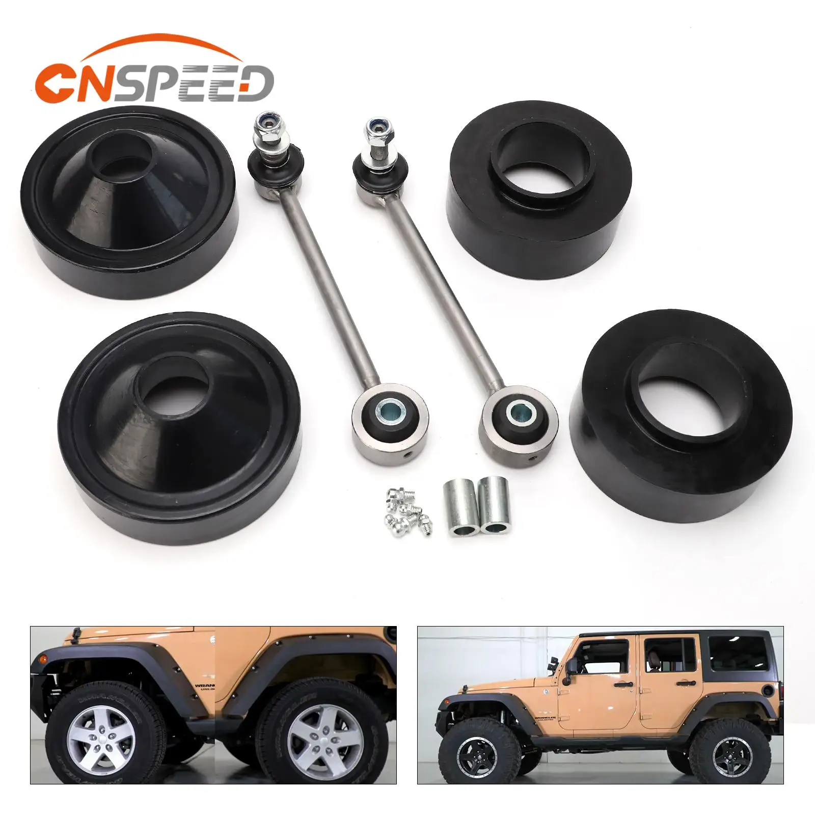 Black-Spacer-Leveling-Lift-Kit-Reduces-Vibration-1155200-Drive-Metal ...
