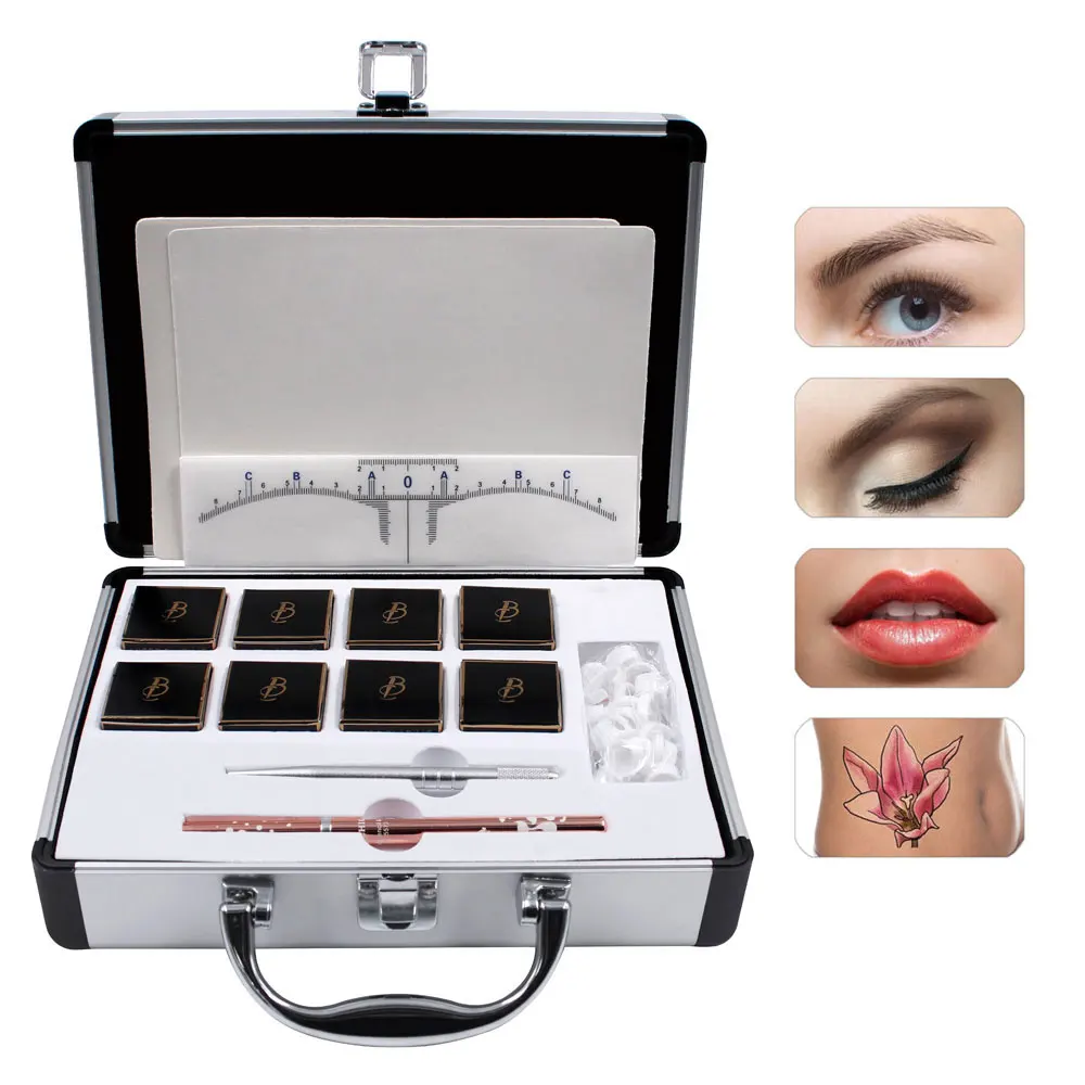 Biomaser4/8 Cream Pigment Microblading Kits for Permanent Makeup 3D ...