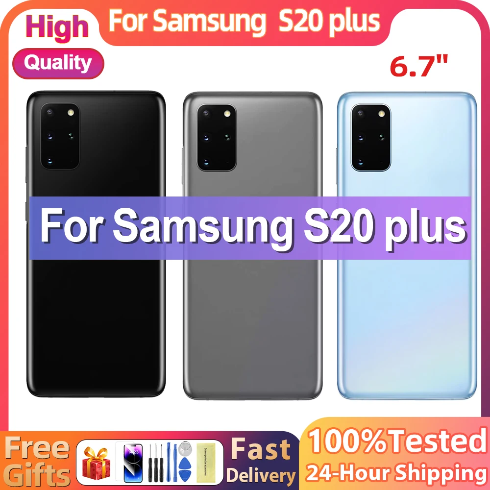 For Samsung Galaxy S20 Plus Back Battery Cover Rear Door Housing Cover ...