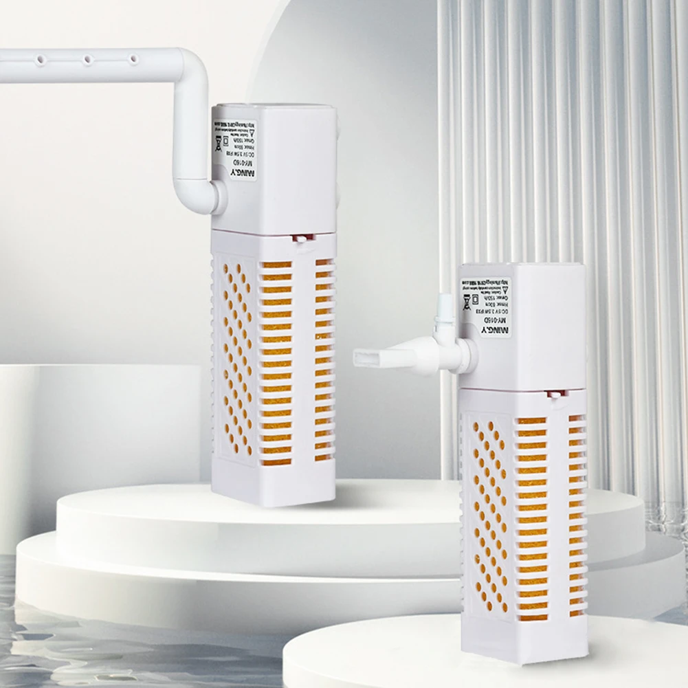 Submersible-Aquarium-Internal-Filter-With-Built-in-Circulating-Pump ...