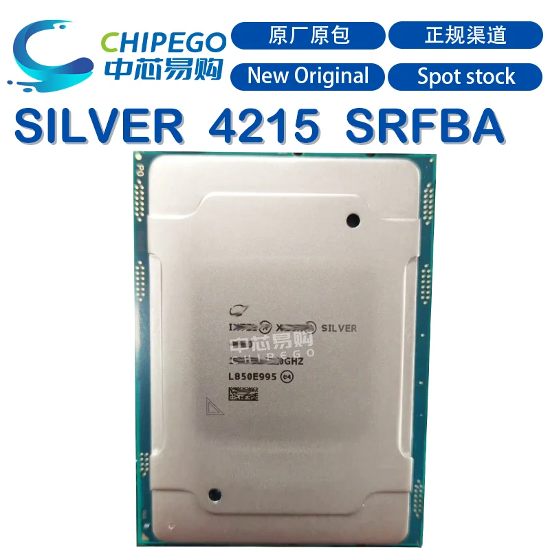 100% TEST VERY GOOD PRODUCT CPU SILVER 4215 SRFBA Silver 4215 Processor ...